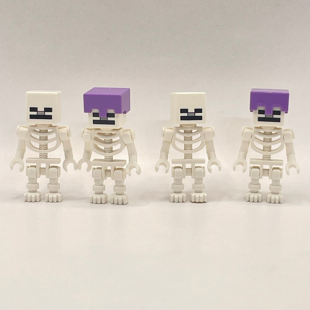 LEGO Minecraft Skeletons, Minecraft, Minifigures (4 Pack) – Brick Cycle