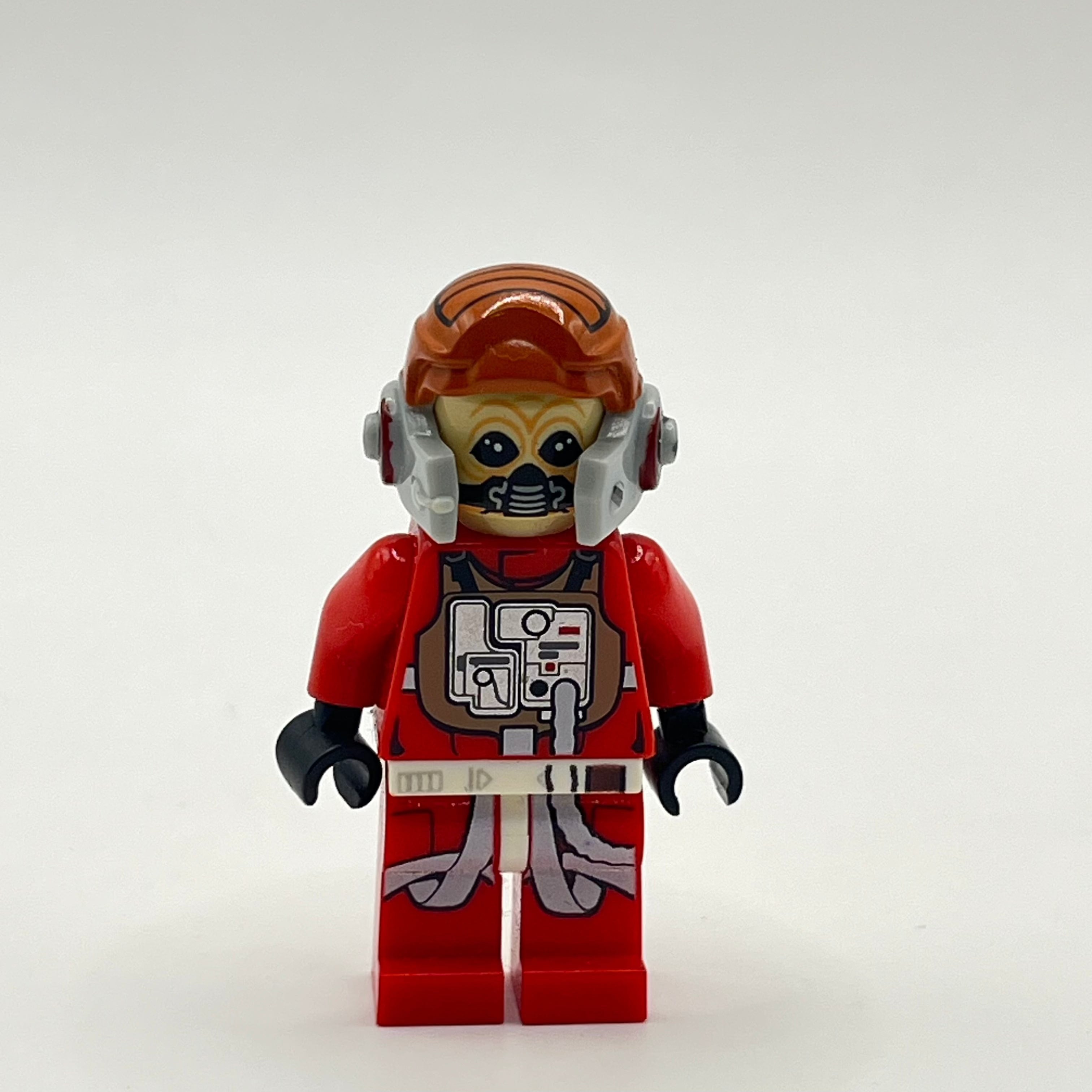 LEGO Ten Numb - Red Jumpsuit, Star Wars, Minifigure (sw0556) – Brick Cycle