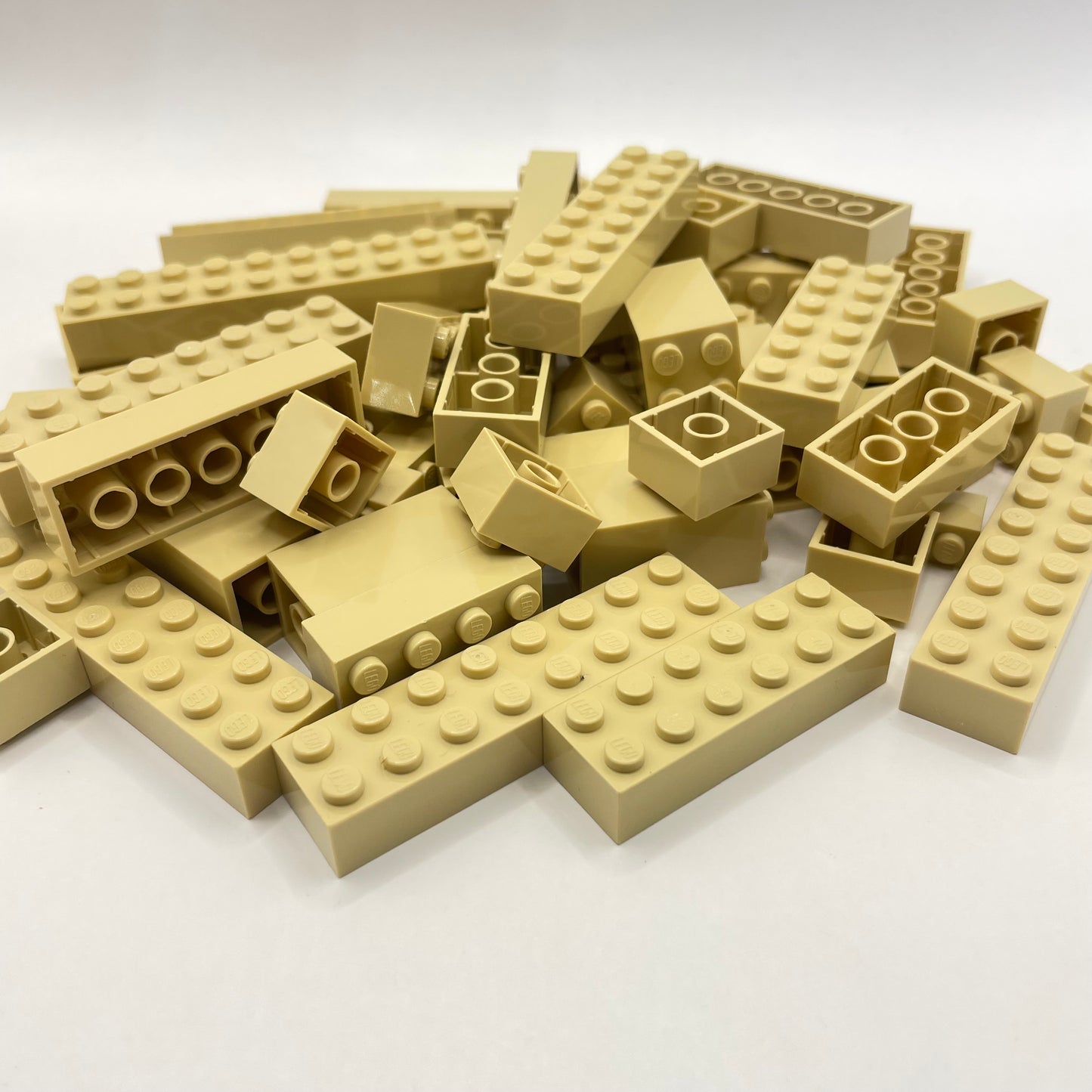 LEGO Bricks 2x Wide, Tan, Approx. 170g – Brick Cycle