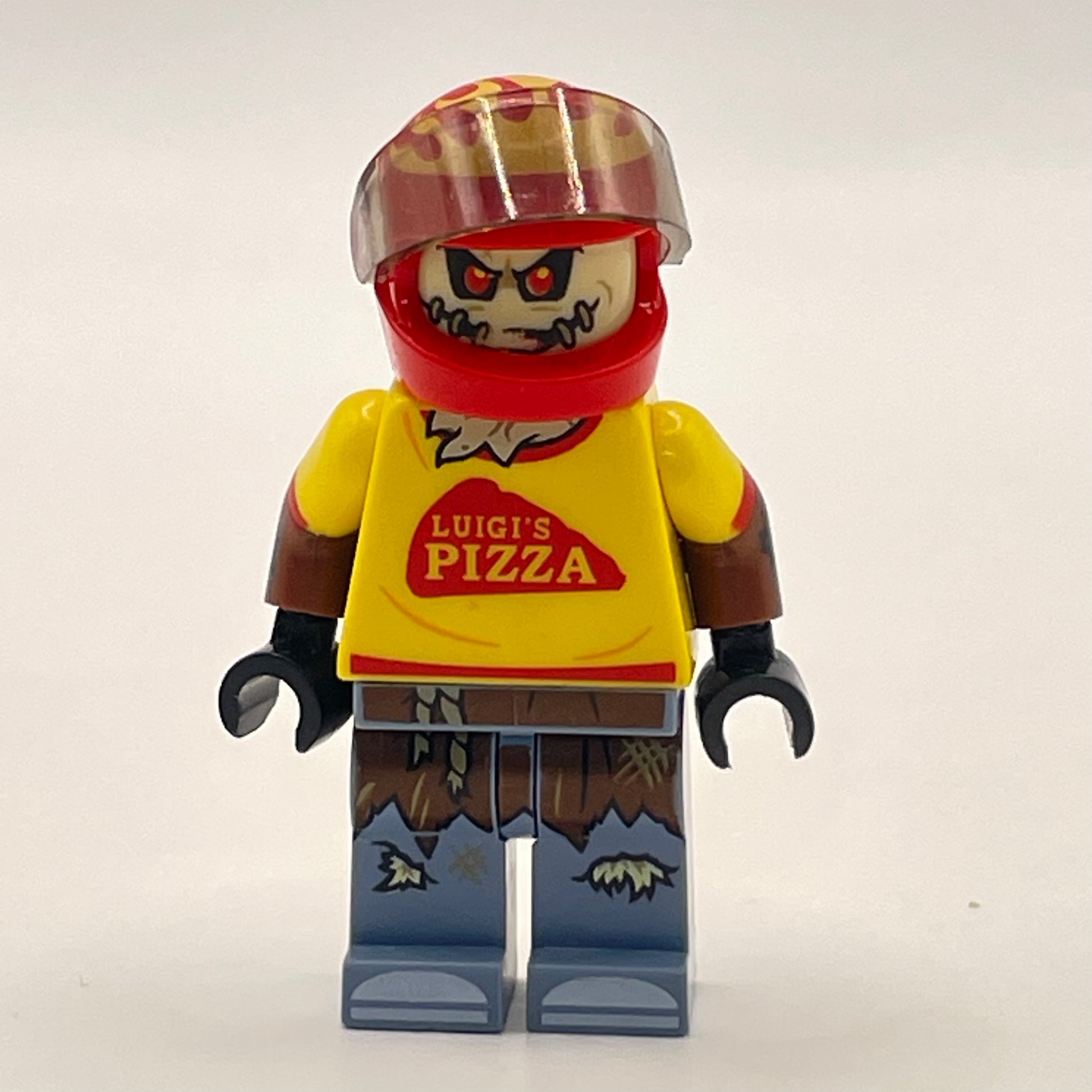 LEGO Scarecrow Pizza Delivery Man, Super Heroes, Minifigure (sh0332 ...