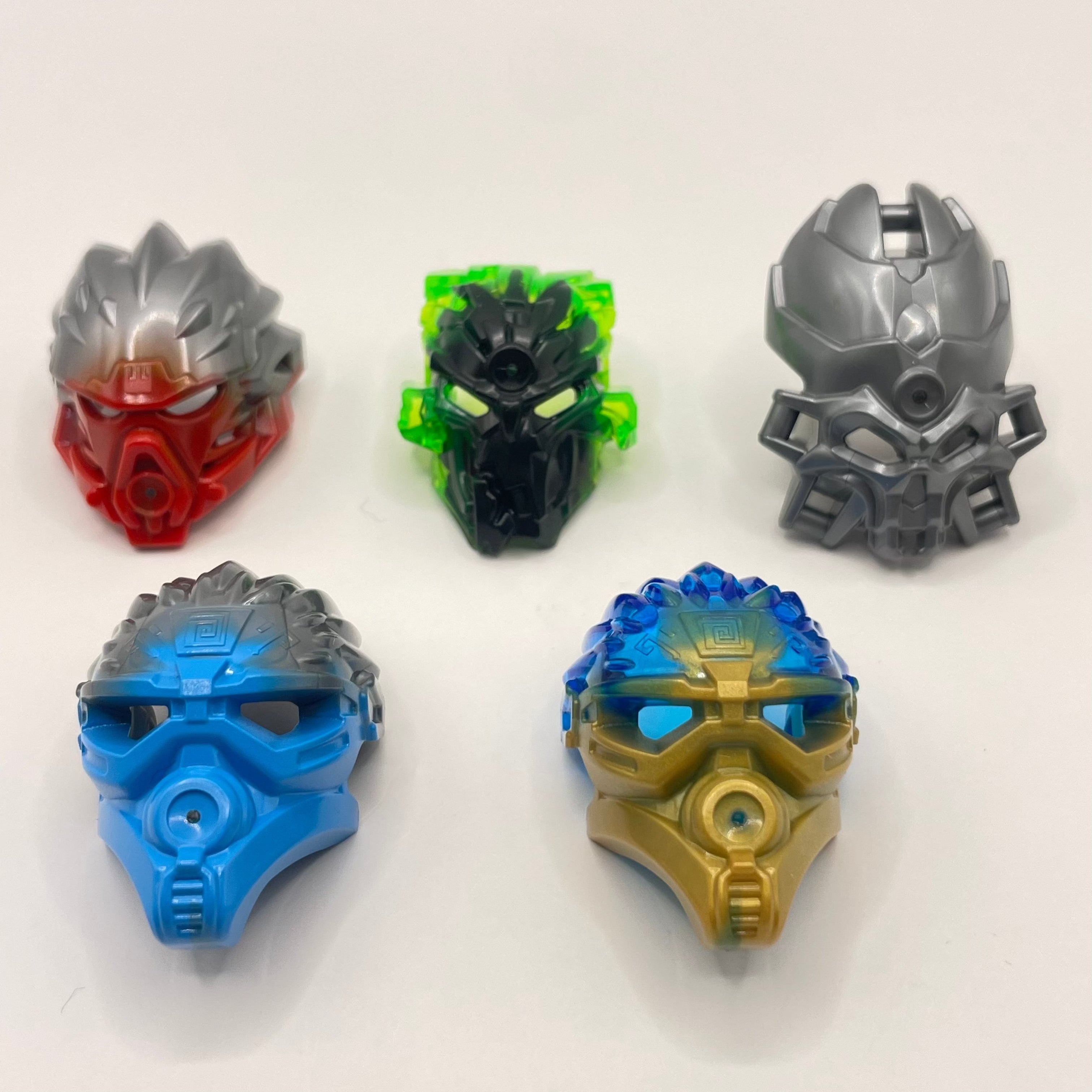 LEGO Bionicle Masks, Mixed Colours, 5 Pieces – Brick Cycle