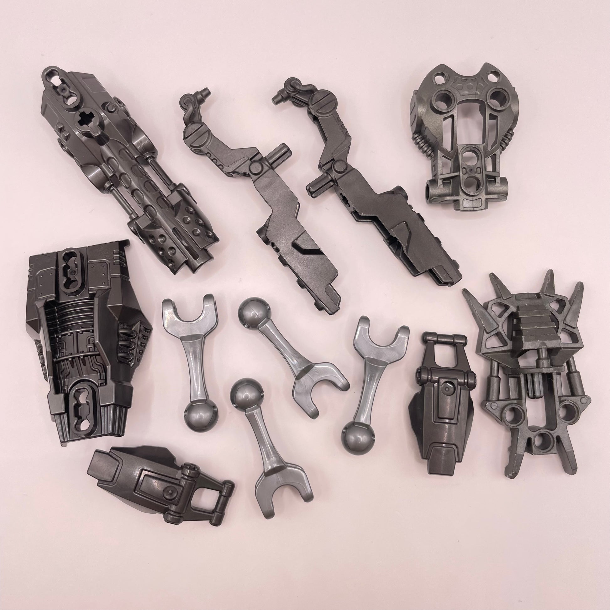 LEGO Bionicle, Armor, Mixed Pearl Grey, 12 Pieces – Brick Cycle