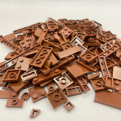 LEGO Tiles, Reddish Brown, Approx. 85g – Brick Cycle