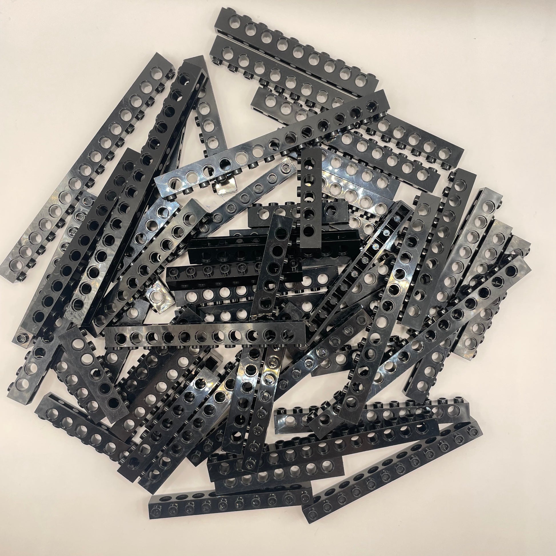 LEGO Technic, Long Bricks, Black, Approx. 190g – Brick Cycle