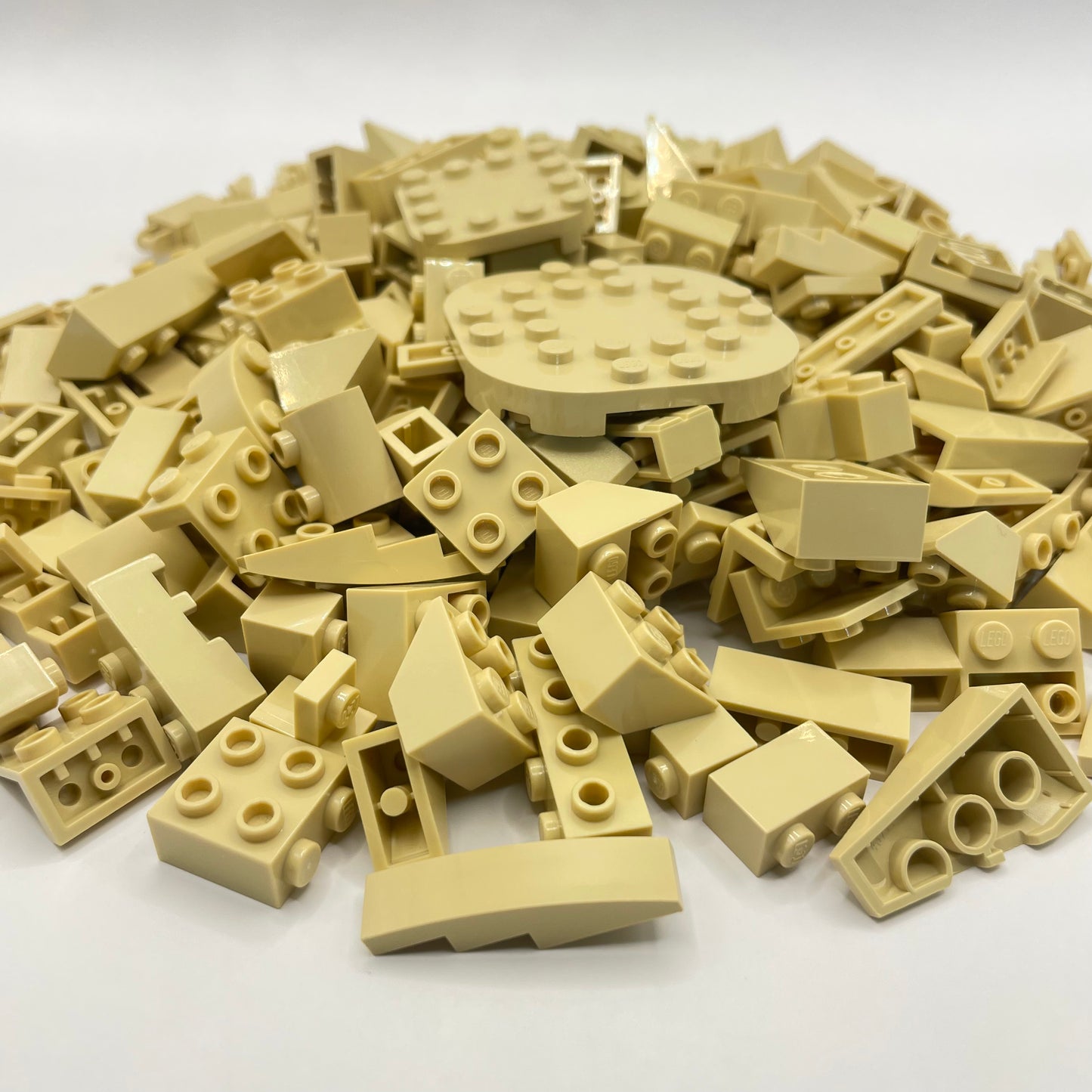 LEGO Slopes, Building and SNOT, Tan, Approx. 245g – Brick Cycle