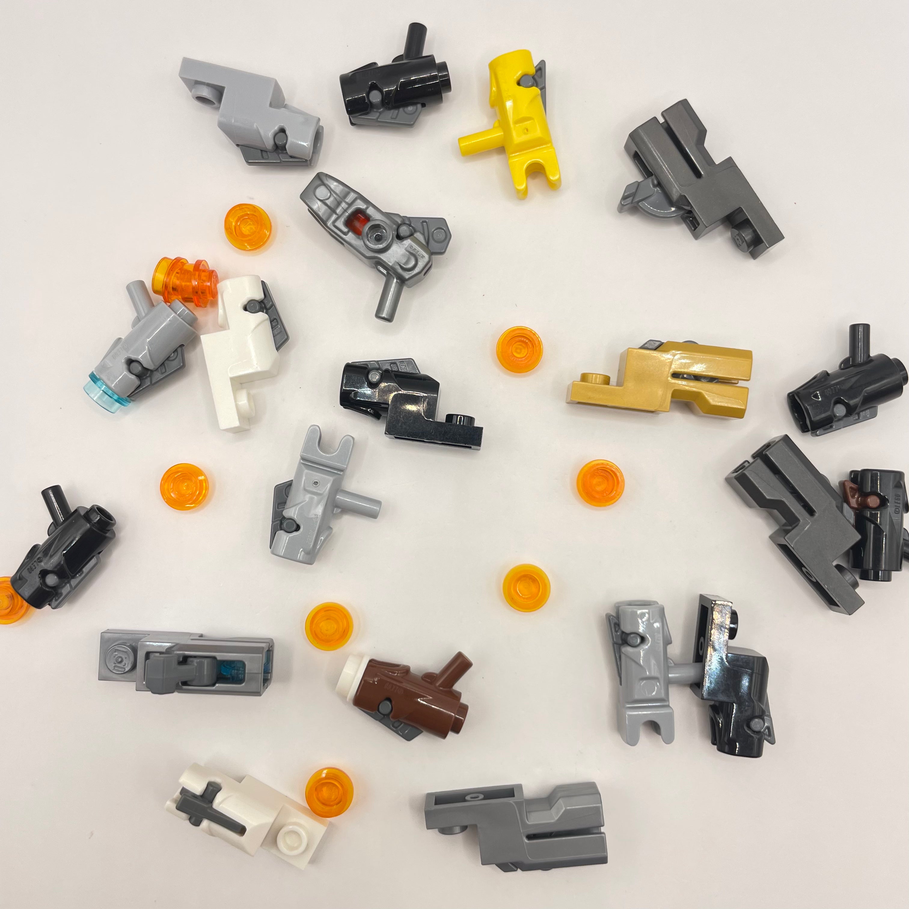 LEGO Mixed Shooters / Projectile Launchers, Minifigure Accessories, 20 ...