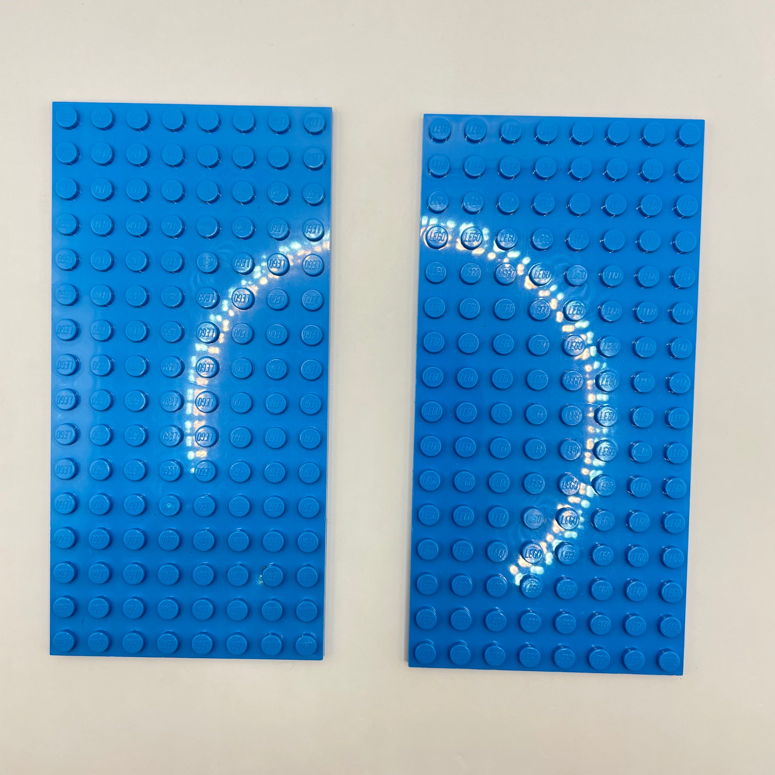 LEGO 8x16 Plates, Dark Azure, 2 Pieces – Brick Cycle