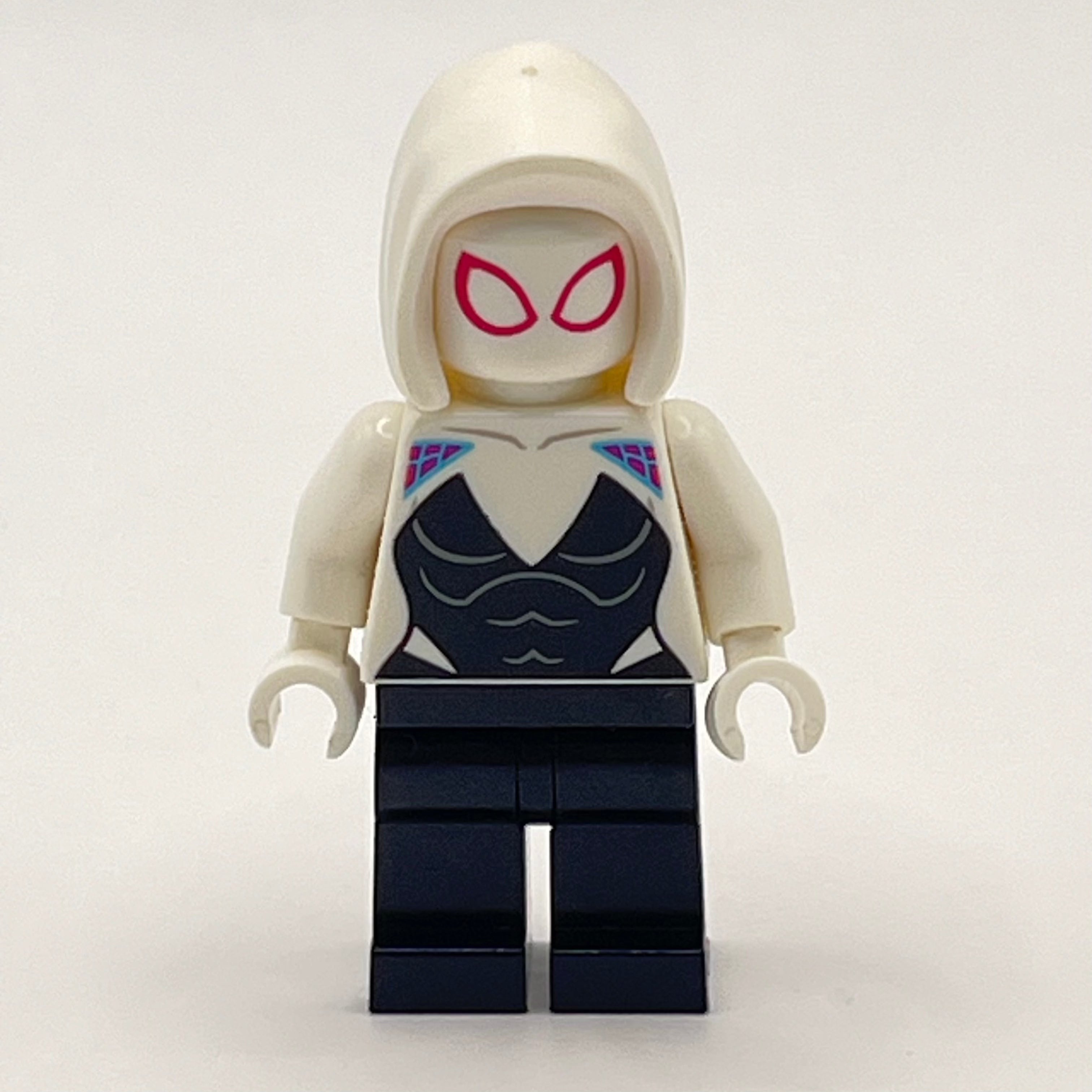 LEGO Ghost Spider, Smooth Hood, Super Heroes, Minifigure (sh0682 ...