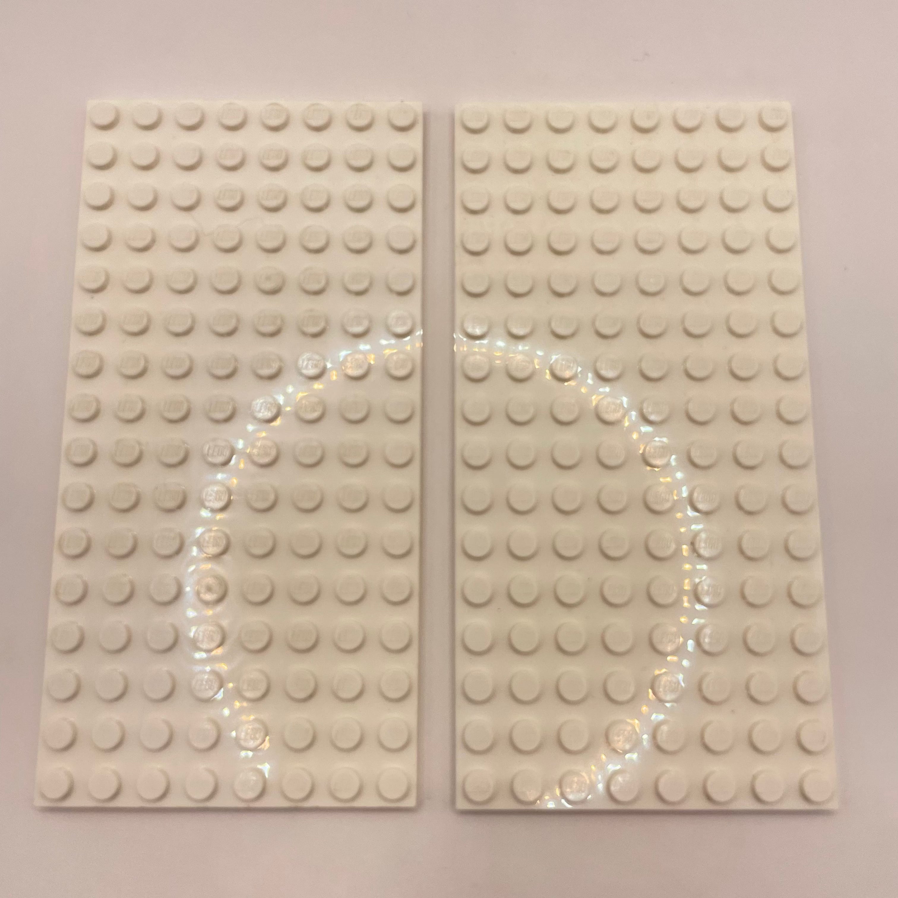 LEGO 8x16 Plates, White, 2 Pieces, – Brick Cycle