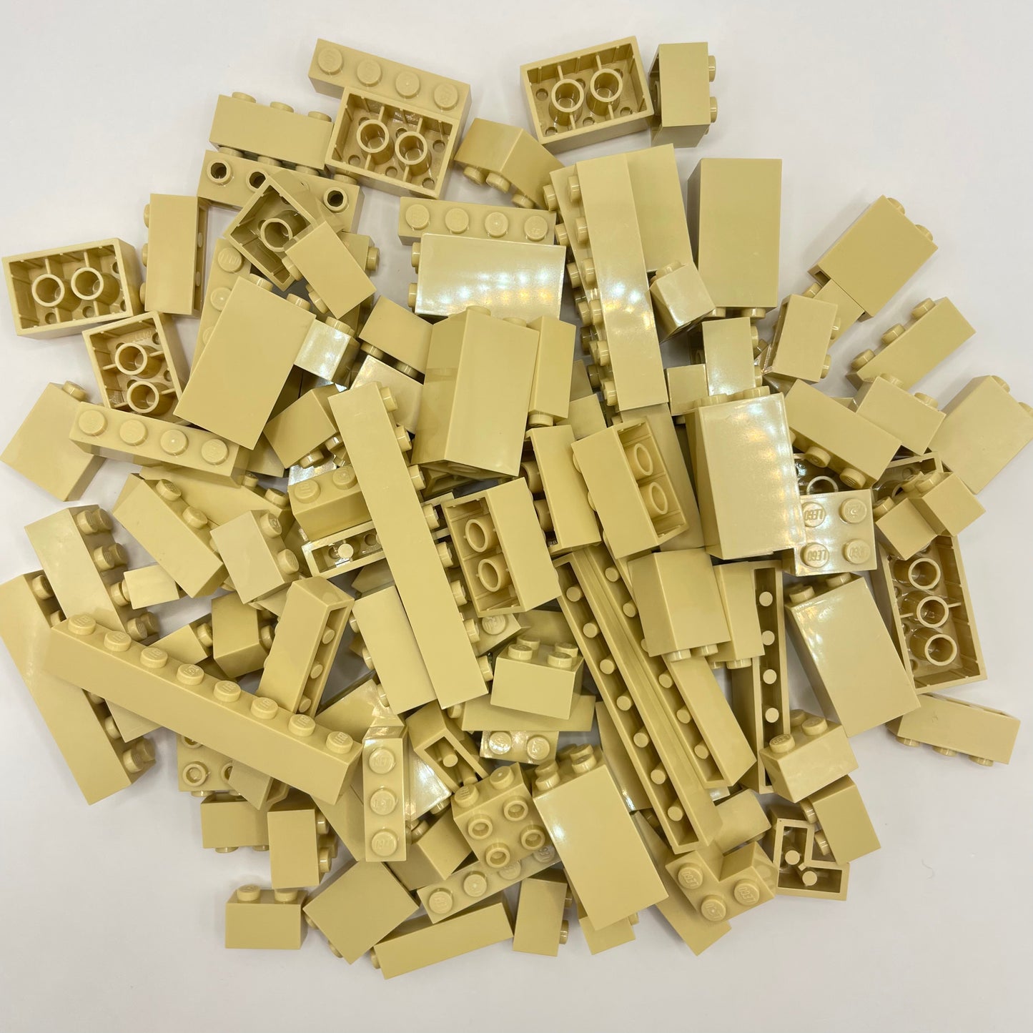 LEGO Brick, Tan, Approx. 190g – Brick Cycle