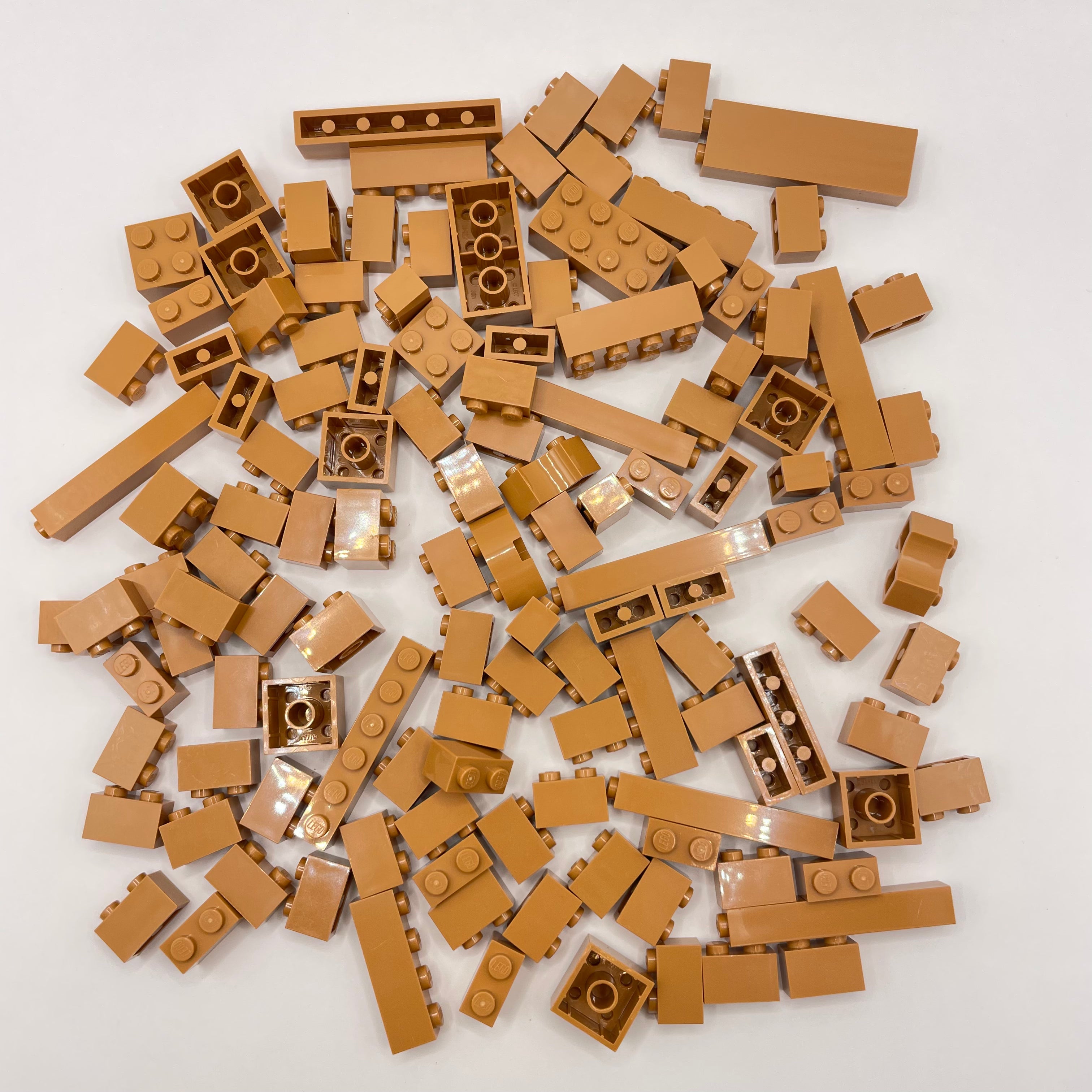 LEGO Bricks, Medium Nougat, Approx. 125g – Brick Cycle