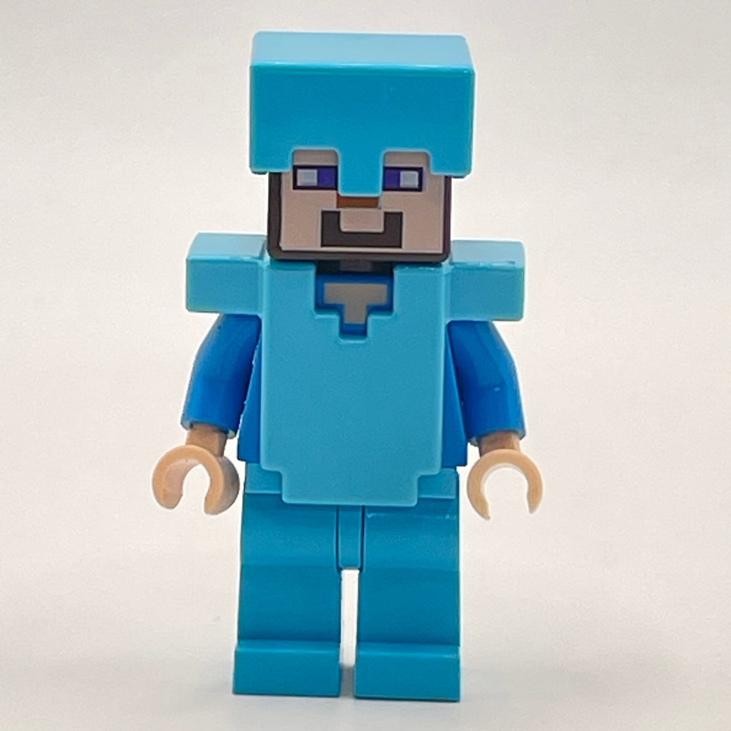 LEGO Steve Diamond Armor, Minecraft, Minifigure, (min015) – Brick Cycle